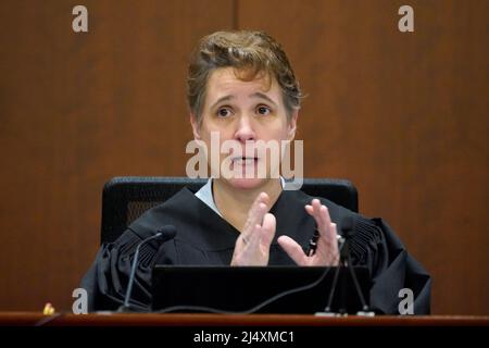 Fairfax County Circuit Court Judge Penny Azcarate arrives at the ...