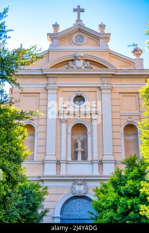 Valencia, Spain - April 2022: Facade with the Springfield shop logo in ...