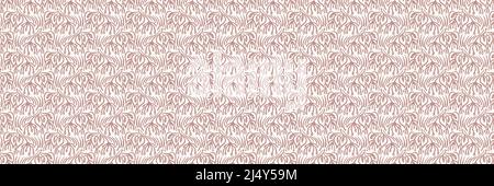 Gender neutral floral flower seamless raster border. Simple purple ...