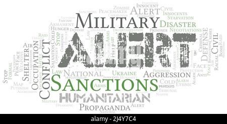 Alert word cloud. Vector made with text only Stock Vector Image & Art ...