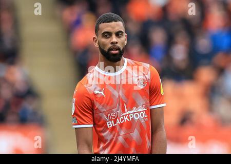 CJ Hamilton #22 of Blackpool during the game Stock Photo - Alamy