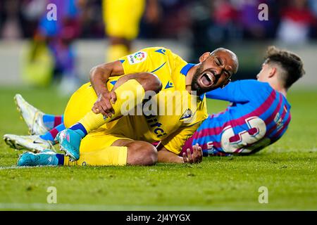 Fali of Cadiz CF during the Liga match between FC Barcelona and Cadiz ...