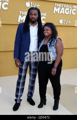 LOS ANGELES - APR 14: Apollo Oko, Hydeia Broadbent at the They Call Me ...