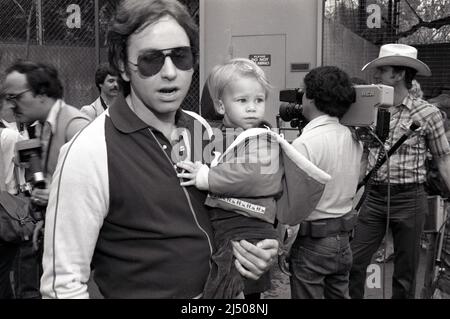 John Ritter and Jason Ritter pictured as the cast of Three's Company at ...