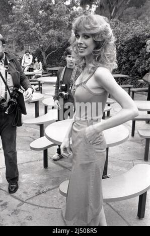 Jenilee Harrison pictured as the cast of Three's Company at the LA Zoo ...