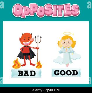 Bad good kids. Cartoon children, happy brother sister playing toy. Cute ...