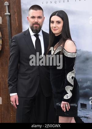 Robert Eggers and Alexandra Shaker arriving to "The Northman" L.A ...