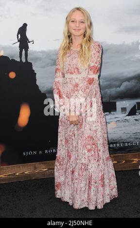 Lily Bird at the Los Angeles premiere of 'The Northman' held at the TCL ...