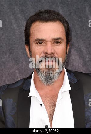 Michael Irby walking on the red carpet at FX's "Mayans M.C." season 4 ...