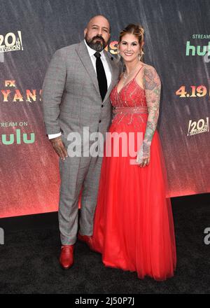 Vincent "Rocco" Vargas and Christie Vargas walking on the red carpet at ...