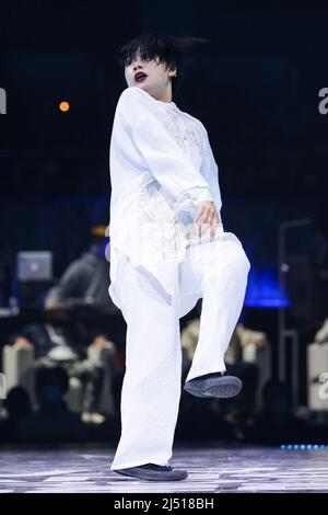 Tokyo, Japan. 17th Apr, 2022. YOSHIE Dance : DANCE ALIVE HERO'S 2022 ...