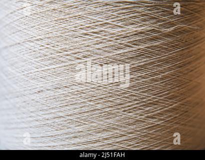 Cotton yarns or threads background texture pattern Stock Photo - Alamy
