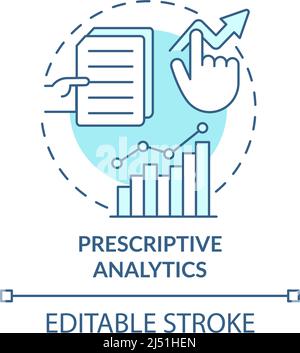 Prescriptive analytics concept icon Stock Vector Image & Art - Alamy