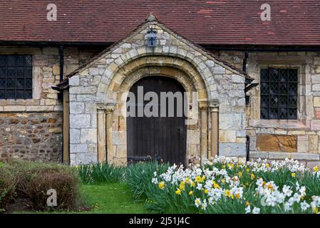 St Helen's Church in the village of Welton, East Yorkshire, England UK ...