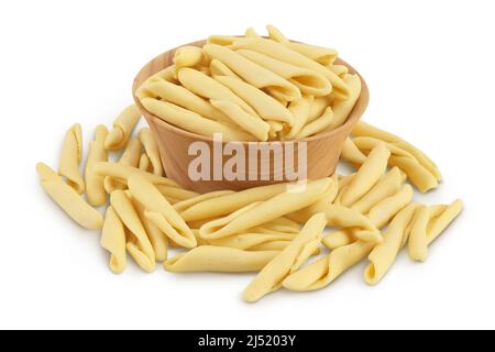 Typical Calabrian pasta called Maccheroncini also known as Maccheroni ...
