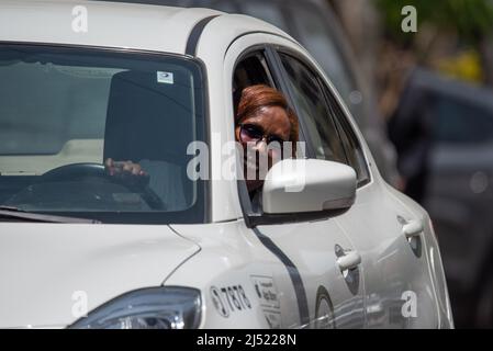 Taxi driver, Addis Ababa, Ethiopia Stock Photo - Alamy