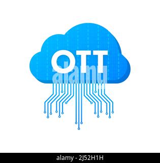 OTT media platform icon, vector pictogram Stock Vector Image & Art - Alamy