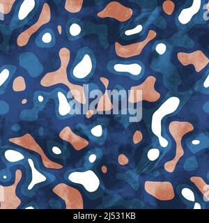 Seamless strange animal skin inspired surface pattern design for print ...