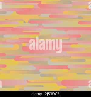 Seamless funky pill shaped gradient lines surface pattern design for ...