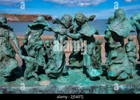 Widows and Bairns. the memorial to the 1881 fishing disaster when 189 ...