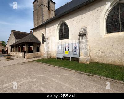 Emmanuel Macron rally for the presidential Stock Photo - Alamy