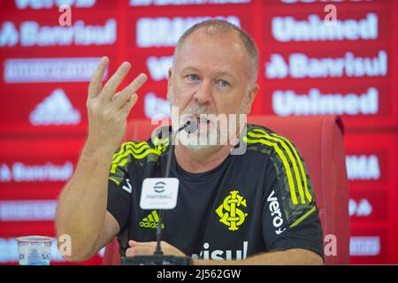 Porto Alegre, Brazil. 20th Apr, 2022. Brazilian Club Internacional ...