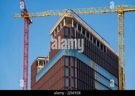 Construction site of the Eclipse office building by the architects ...