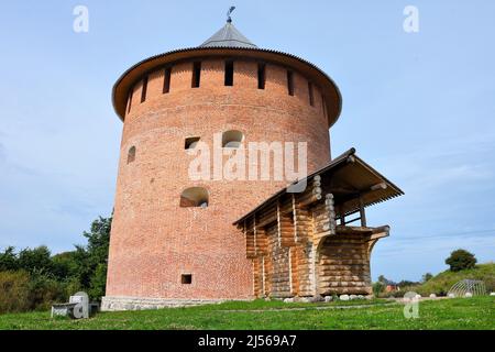 Novgorod Kremlin in autumn season. Veliky Novgorod, a historical city ...