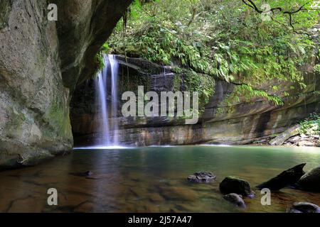 Wanggu Waterfall a waterfall located in Pingxi District, New Taipei ...
