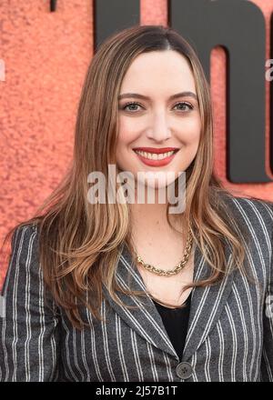 Alexandra Ruddy walking on the red carpet at the Los Angeles Premiere ...