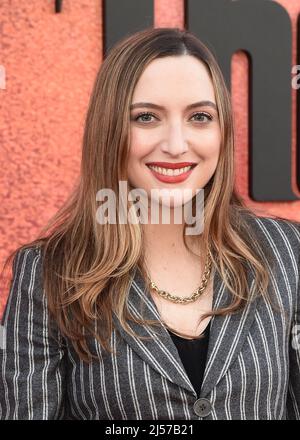 Alexandra Ruddy walking on the red carpet at the Los Angeles Premiere ...