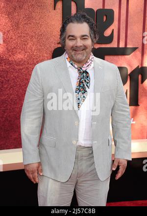 Patrick Gallo walking on the red carpet at the Los Angeles Premiere of ...