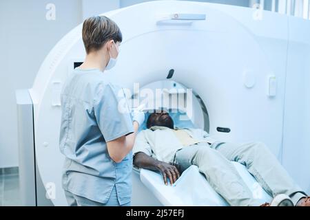 MRI scanner control panel Stock Photo - Alamy