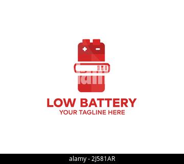 vector Battery low charging - power Battery illustration, electricity ...