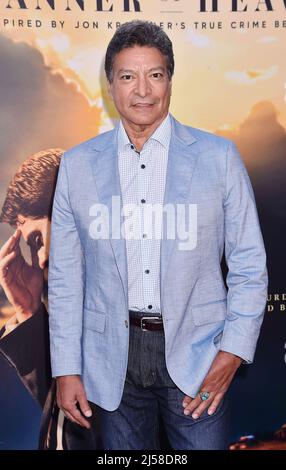 GIL BIRMINGHAM in UNDER THE BANNER OF HEAVEN (2022), directed by DAVID ...