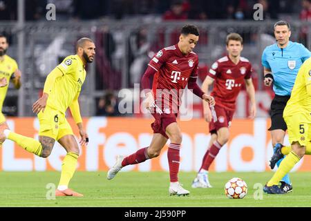 Jamal Musiala of Germany dribbles with the ball during the FIFA World ...