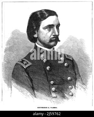 General Gouverneur K Warren, USA Civil War Stock Photo - Alamy