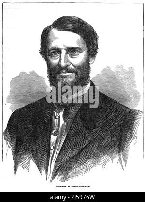 Clement L. Vallandigham 19th Century Mathew Brady, Quartermaster, and ...