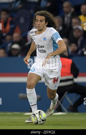 Matteo Guendouzi of Marseille during the French championship Ligue 1 ...
