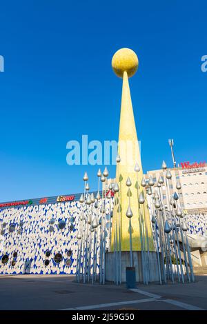 Wien, Vienna: shopping mall Westfield Donau Zentrum (DZ) in 22 ...