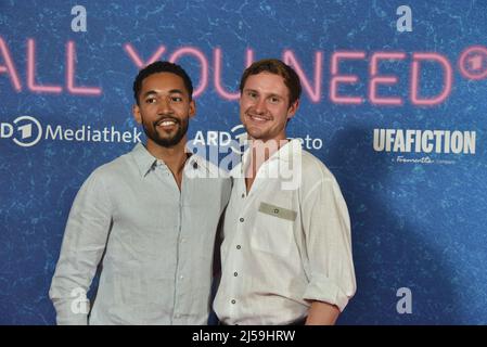 Benito Bause, Frederic Brossier, Premiere ALL YOU NEED, Filmpalast ...