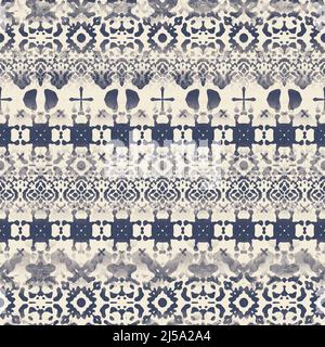 Seamless two toned distressed rug or textile surface pattern design for ...