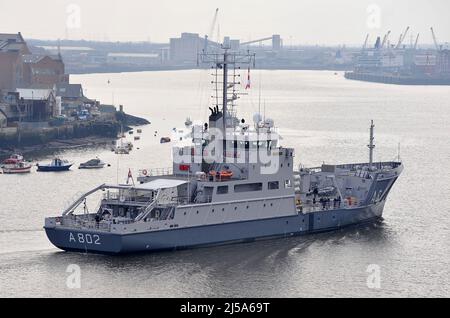 HNLMS Snellius, Dutch Royal Navy, hydrographic surveillance vessel ...