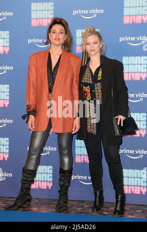 Giulia Vecchio and Francesca Del Fa attend the blu carpet of the ...