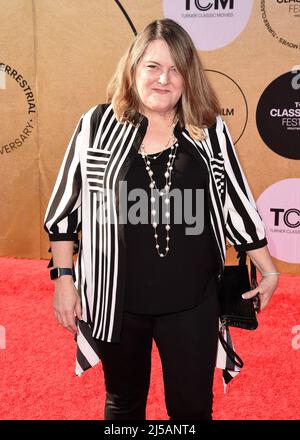 Megan Cavanagh walking on the red carpet at the 2022 TCM Classic Film ...