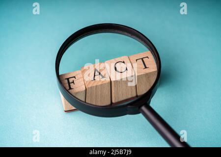 Fact Business Marketing Strategy Text Word Stock Photo - Alamy