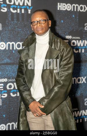 Actor Lawrence Gilliard Jr. attends the final season world premiere of ...