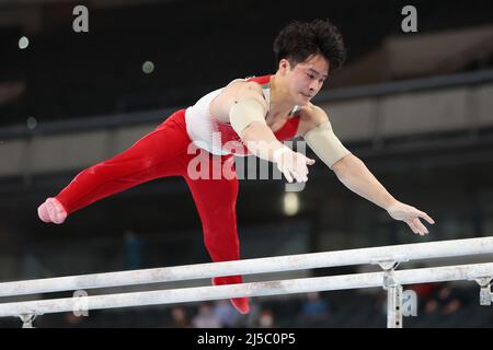 Tokyo, Japan. 22nd Apr, 2022. Teppei Miwa Artistic Gymnastics : The ...