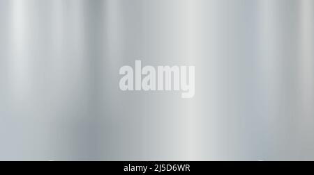 Stylish panoramic background silver steel metal texture - Vector ...