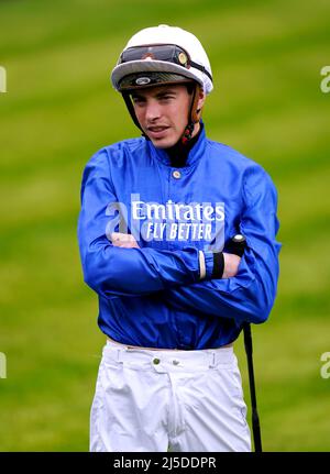 Jockey James Doyle prior to competing in the Dine In Sherwoods ...